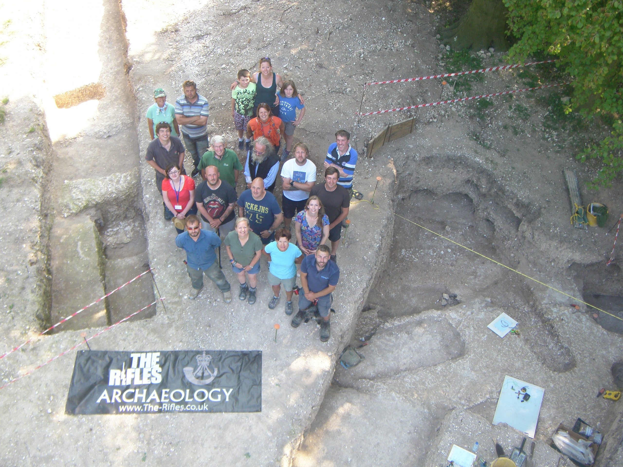 Launch of new book on excavations at Barrow Clump – Inside DIO